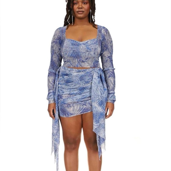 Mia Vesper | Skirts | Nwt Mia Vesper Ballerina Top Sash Cascade Skirt ...